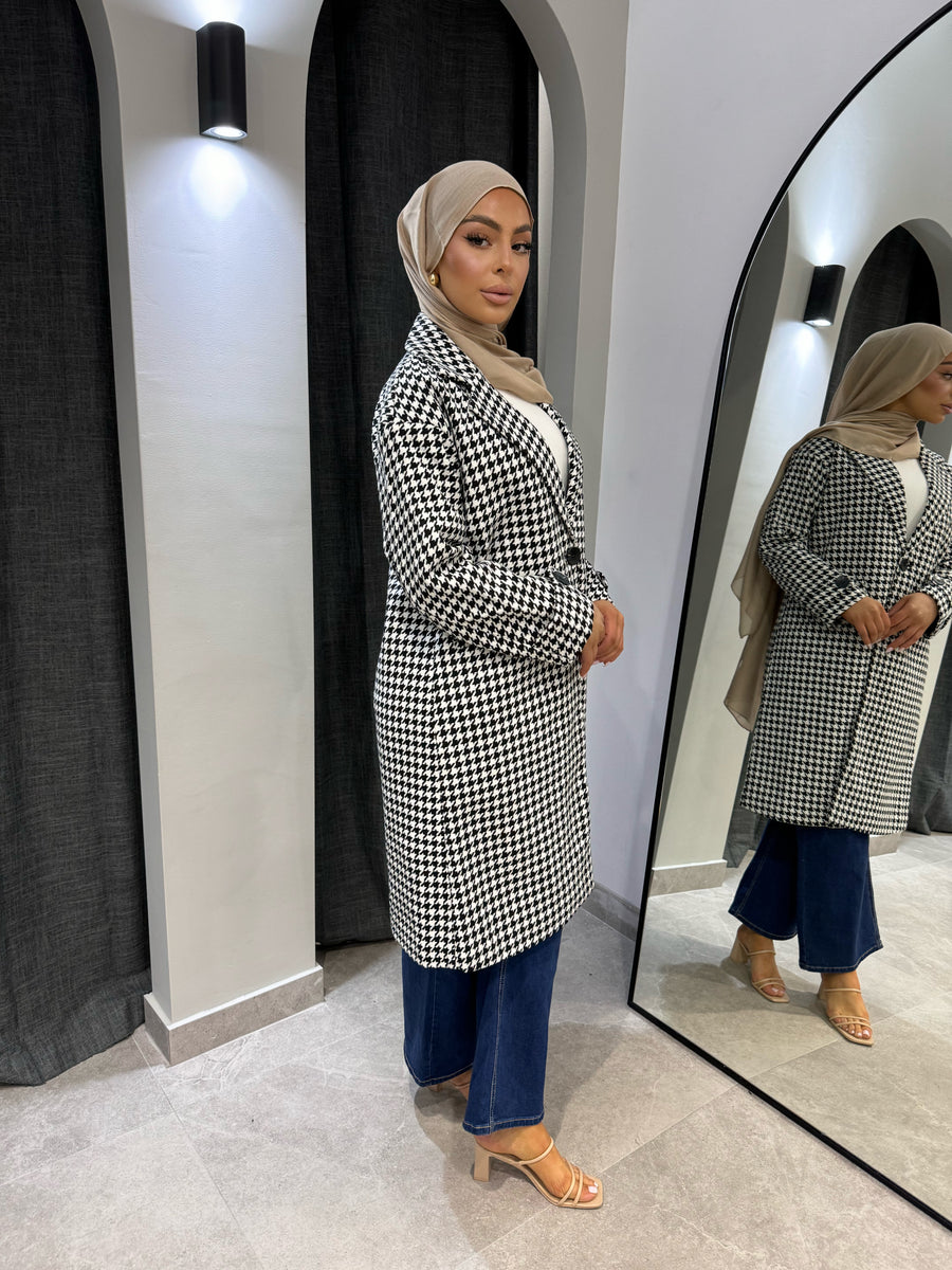 Houndstooth coat – Phyre Wear