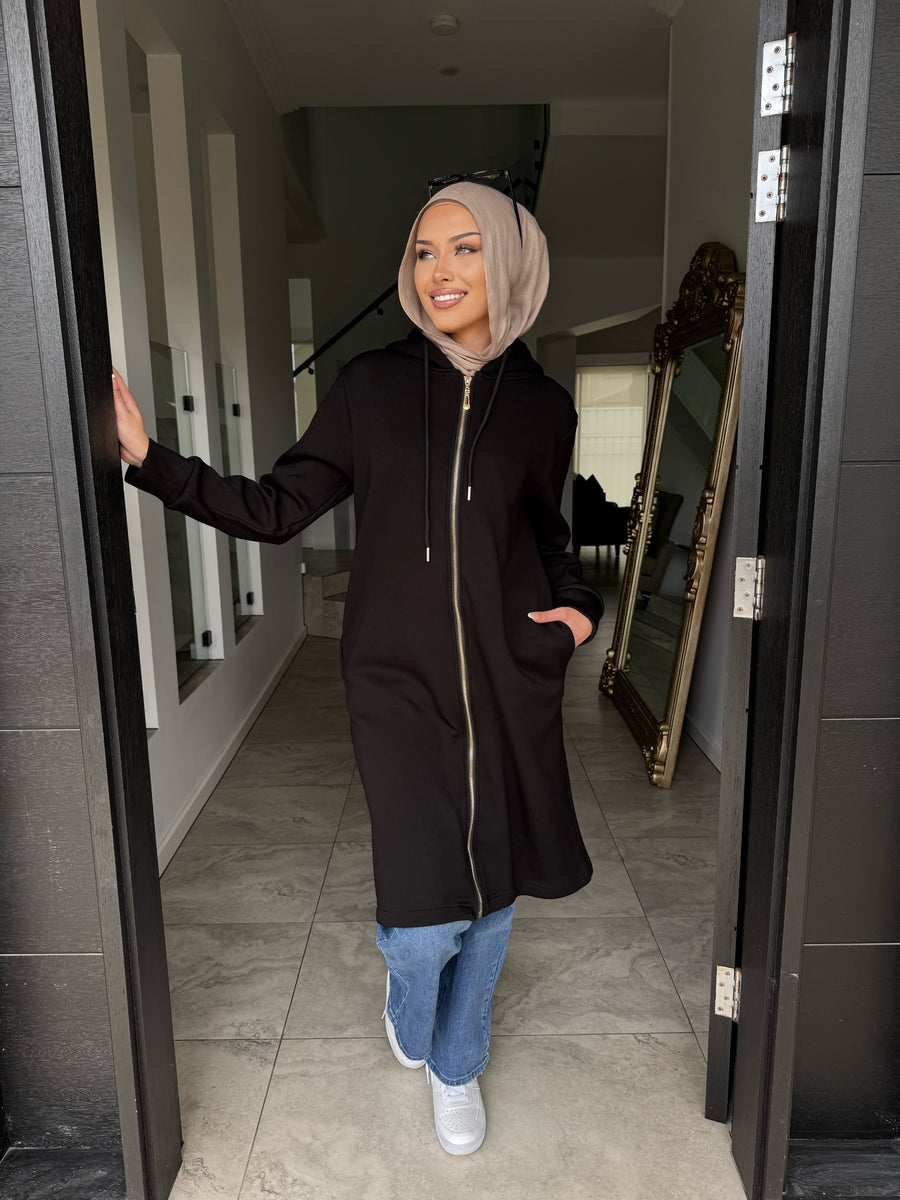 Long line fleece jacket 9204 – Phyre Wear